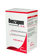BENZAPEN D. A. / LABORATORIOS PROVET S. A. | Vademecum Veterinario ...
